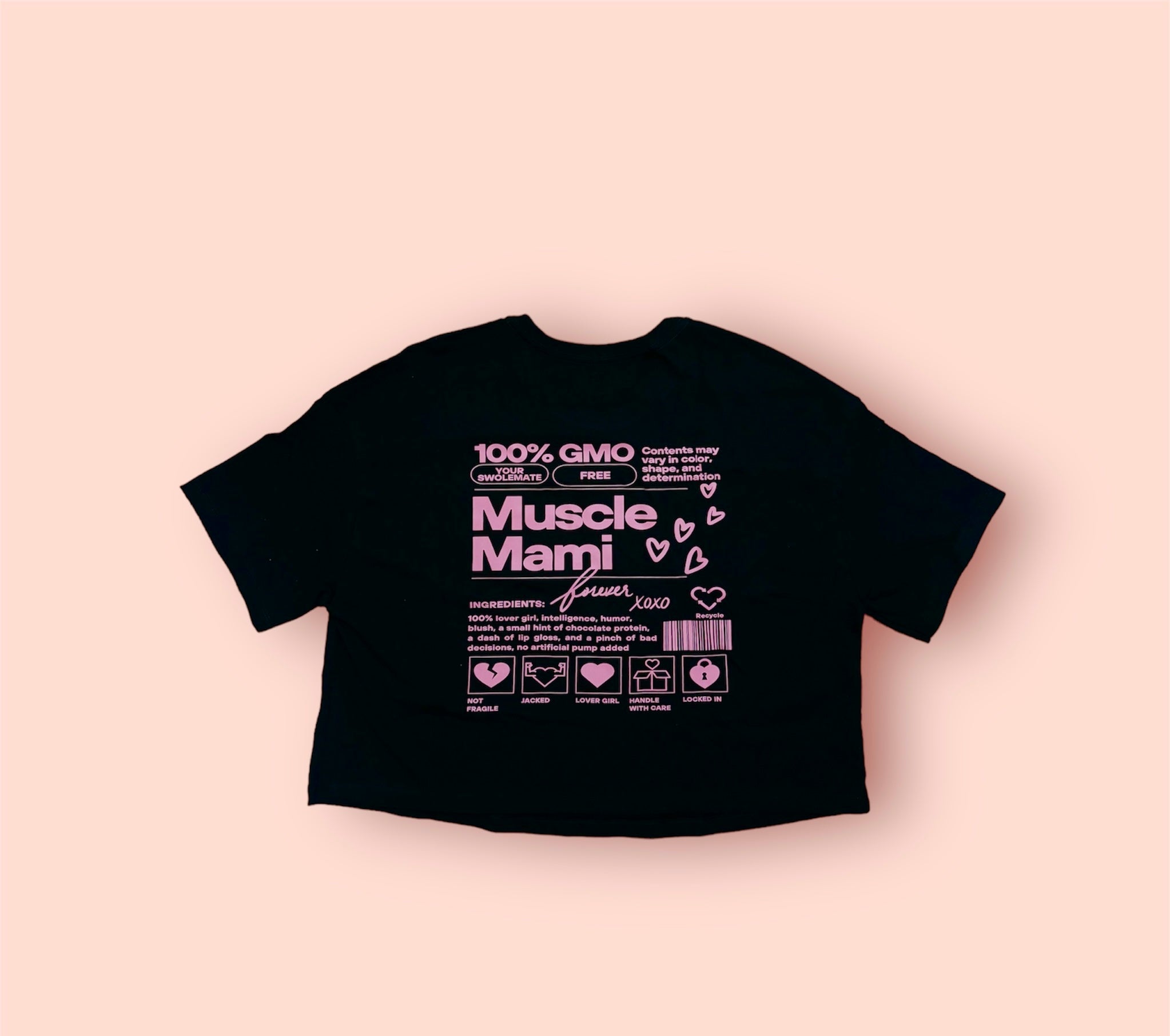 Cropped Muscle Mami Lover Girl 💘 – MOULTON